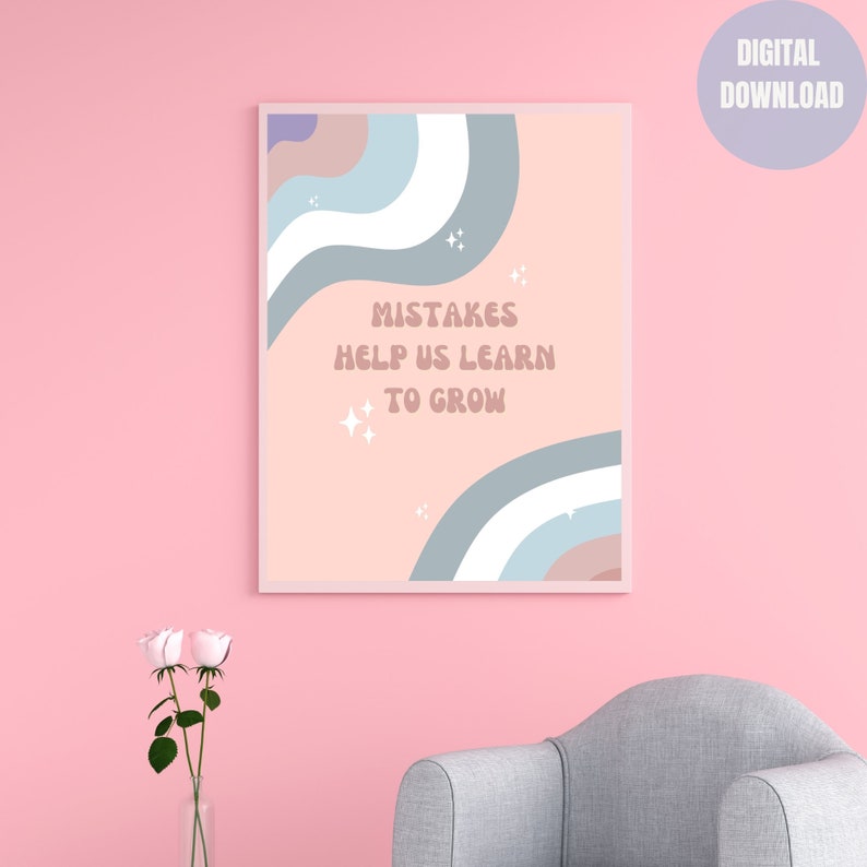 Set of 2 Printable Wall Art, Digital Prints, Pastel Wall Art ...