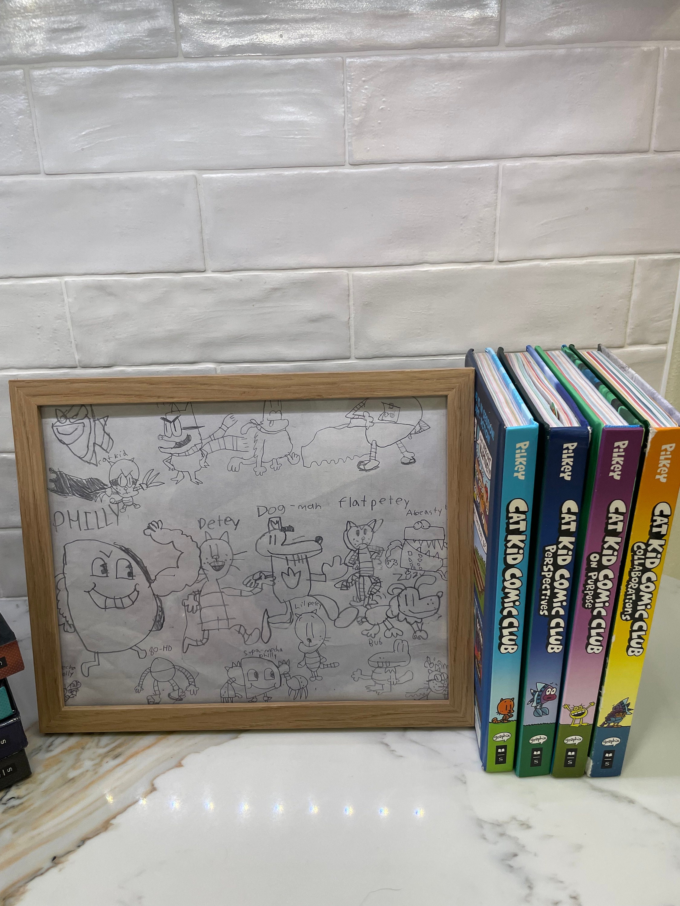 Dog Man Fan Art Sketch Digital Download Drawing by Kid - Etsy