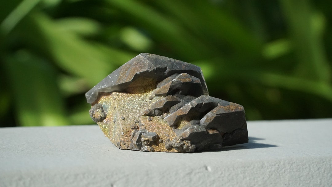 Pyrite Cluster, Pyrite Crystal Tower, Calcite Crystal, Honey Calcite ...