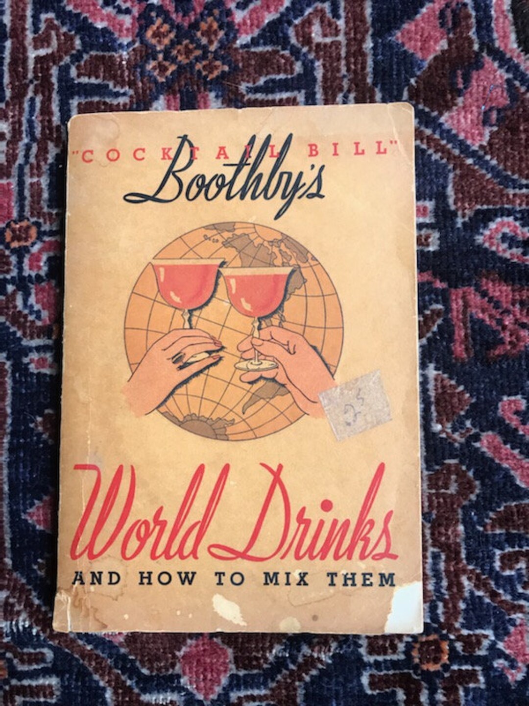 1934 Cocktail Bill Boothby's World Drinks and How to Mix Them ...