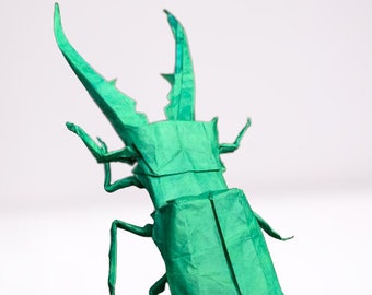 Origami Beetle - Etsy
