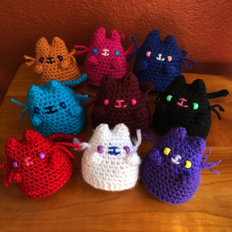 Cute Kitty Mini Crochet Pattern | Easy Small Amigurumi | Beginner ...