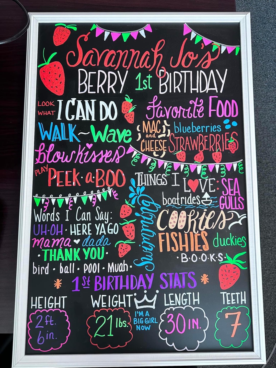 Custom Birthday Boards - Etsy