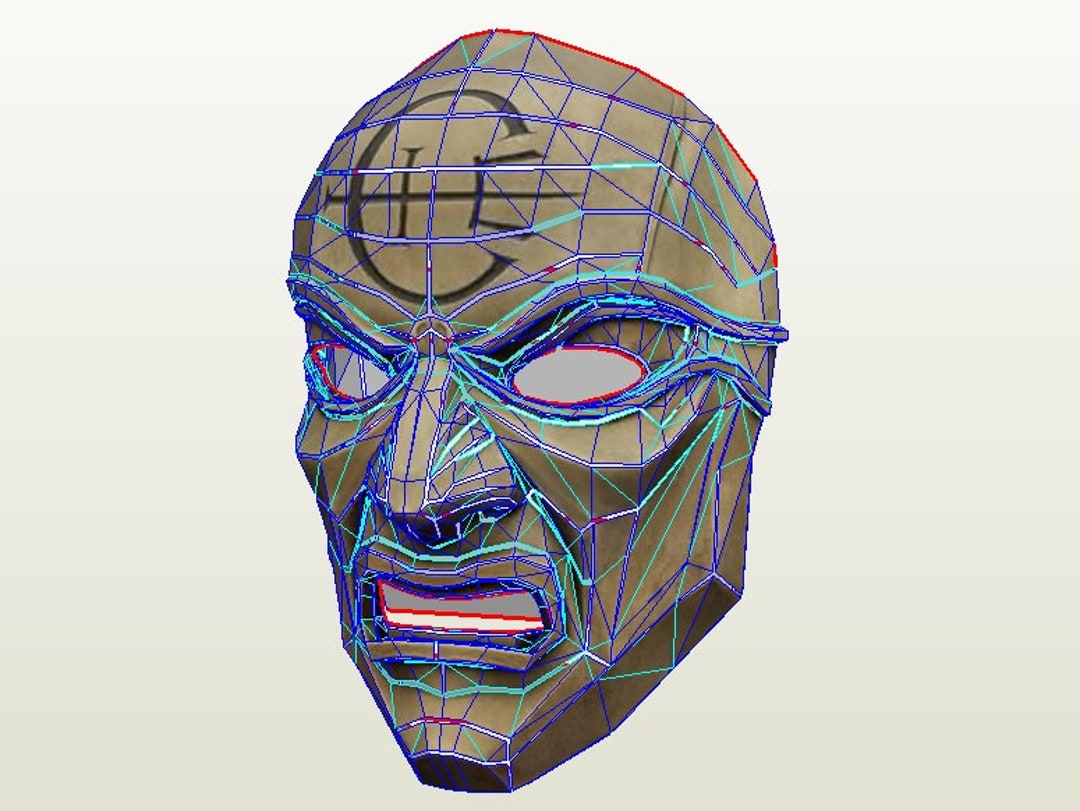 PDO Model Abbey of the Everyman Mask Dishonored Cosplay PDO - Etsy