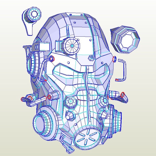 Pepakura files fallout - Etsy México