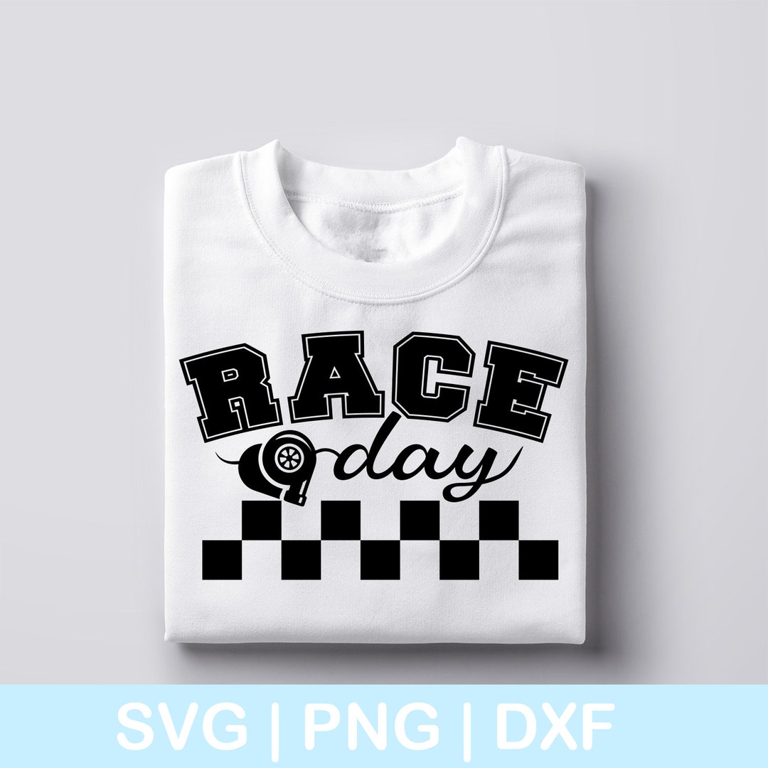Race Day SVG PNG, Race Day Vibes Svg Png, Game Day Svg, Checkered ...