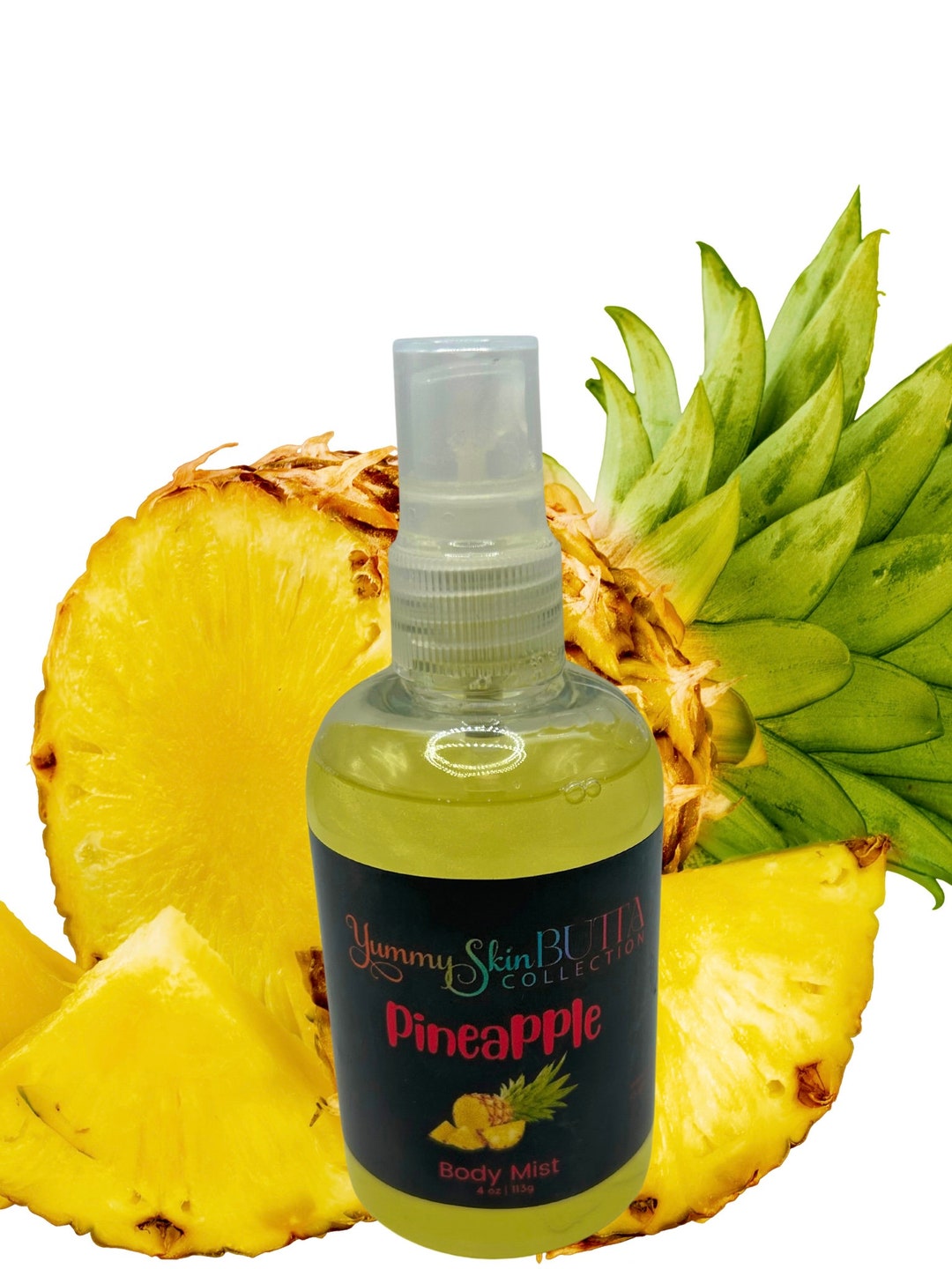 Pineapple Body Mist Body Spray Perfume Roll on Scented - Etsy