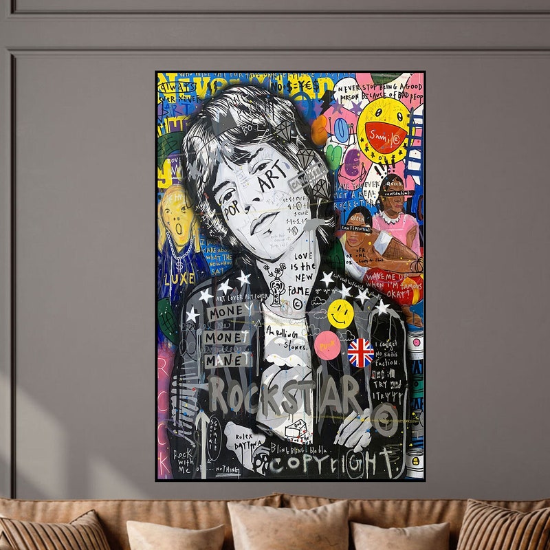 Rockstar Wall Art - Etsy