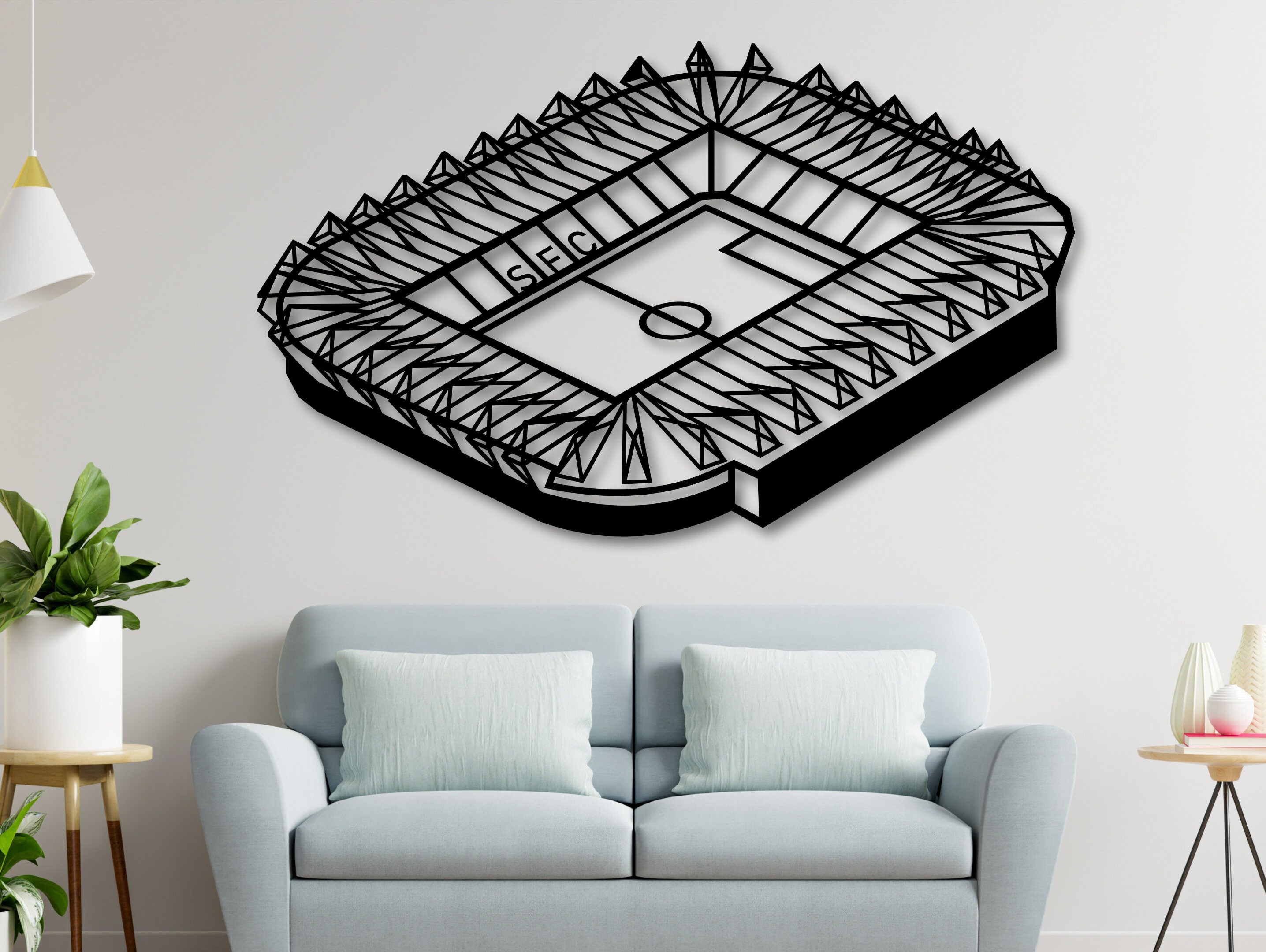 St Marys Stadium Svg, Southampton Wall Decor, Southmapton Stadium Laser ...