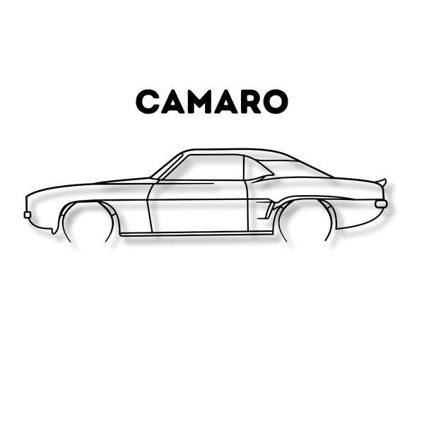 Camaro Dxf Cut File - Etsy