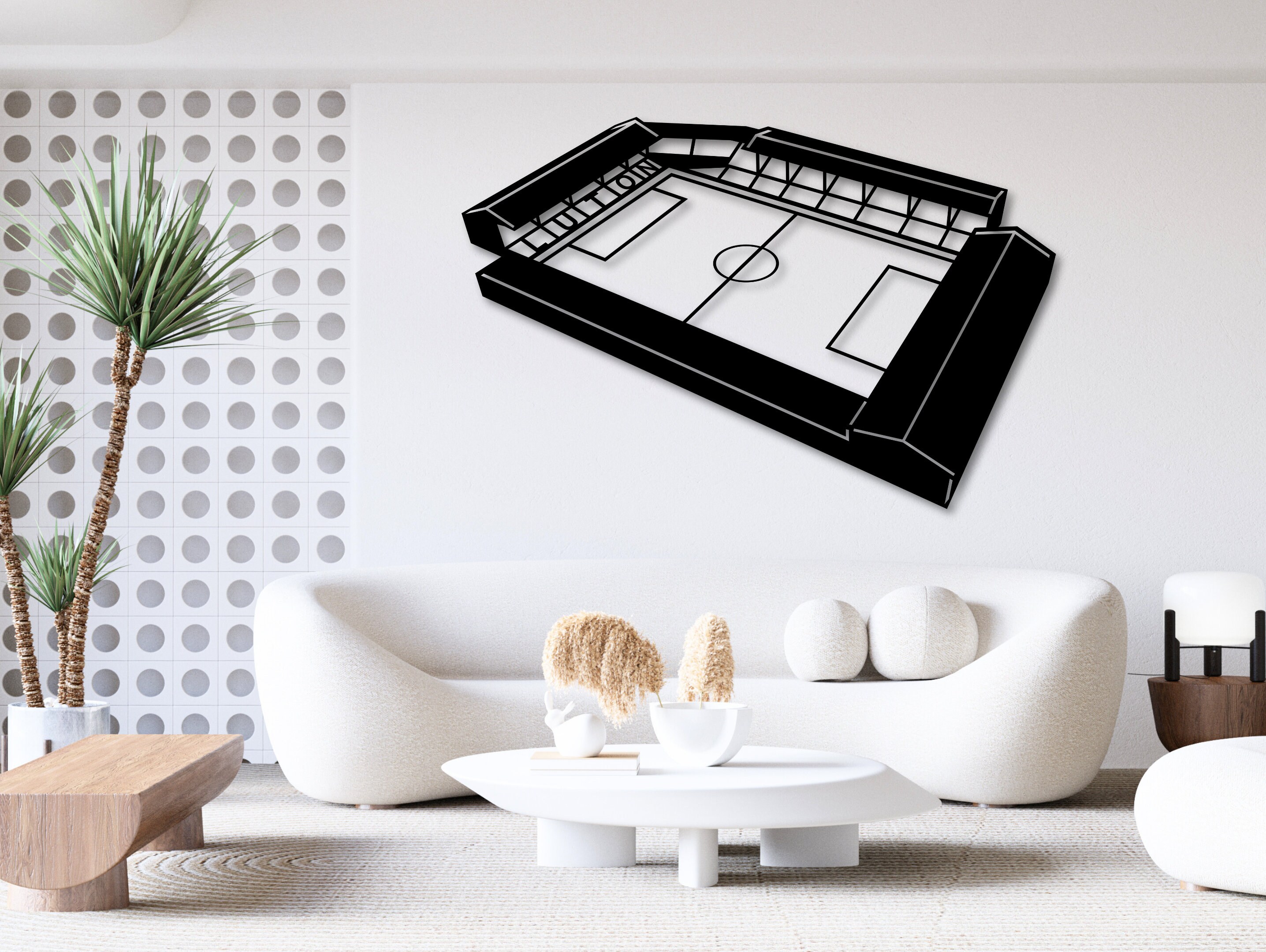 Luton Stadium Cut Template Laser Glowforge Cut File - Etsy