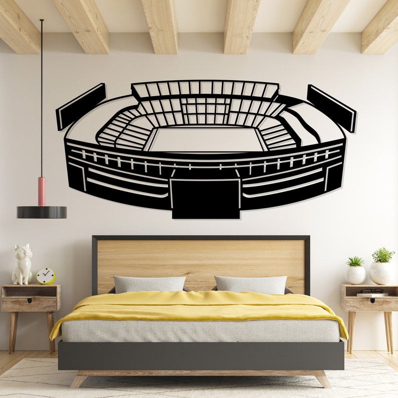 Jacksonsville Stadium Laser Cut Dxf Football Stadium Wall - Etsy