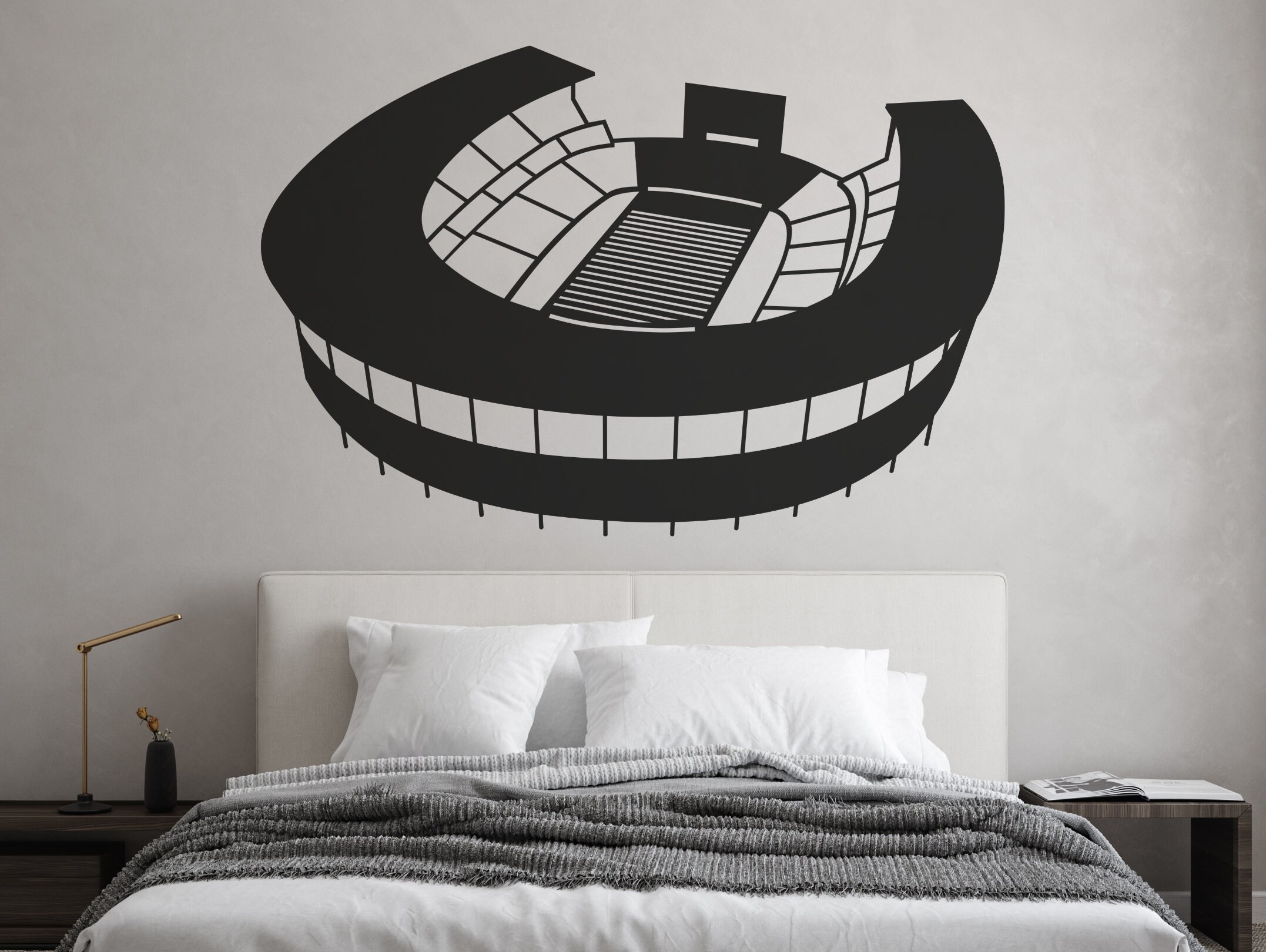 Waco Stadium Laser Cut, Football Wall Decor Svg, Laser Design, Wall Art ...