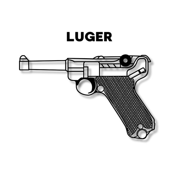 Luger Svg - Etsy