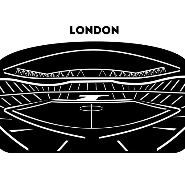 London Stadium Svg - Etsy