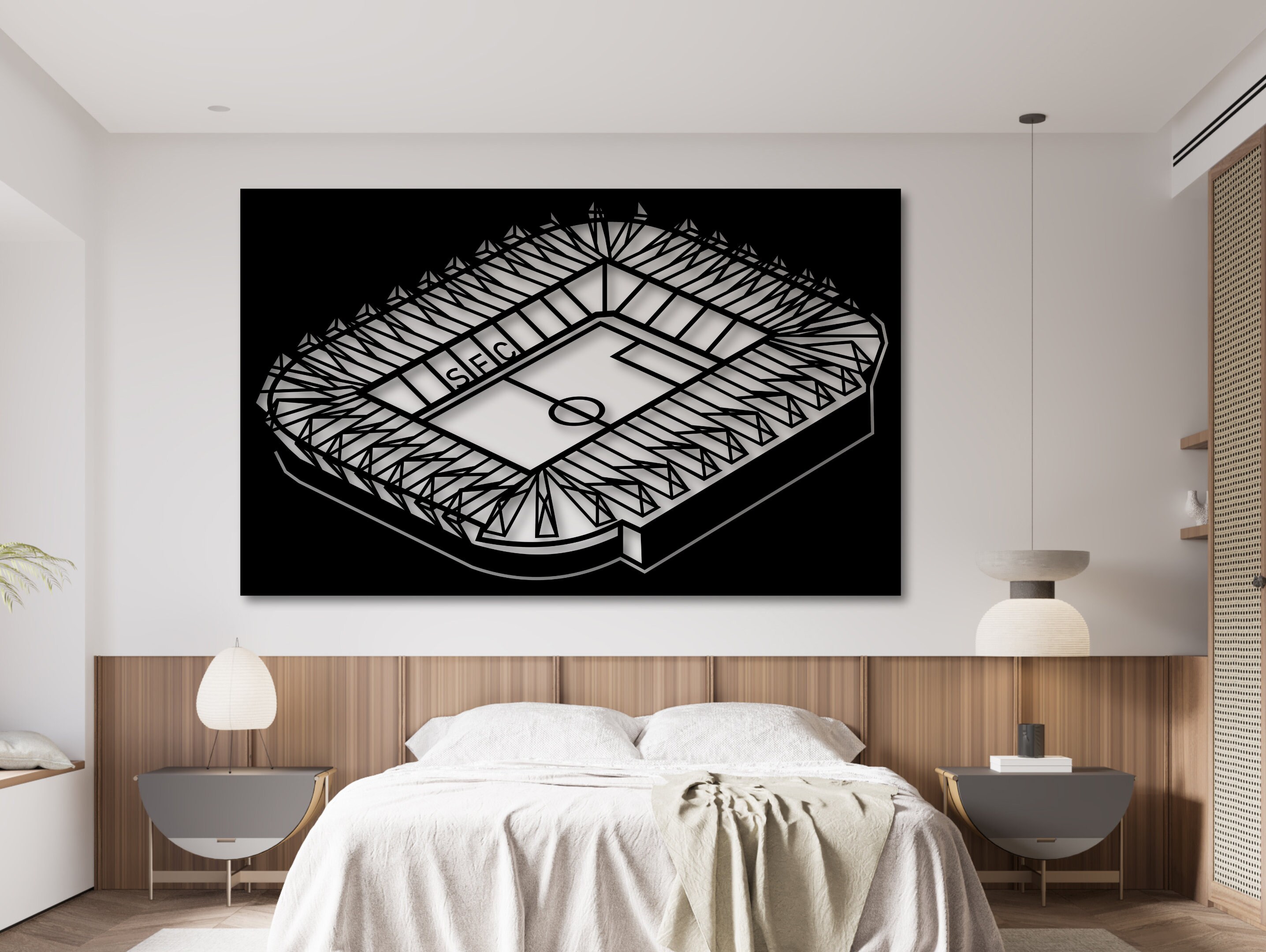 St Marys Stadium Svg, Southampton Wall Decor, Southmapton Stadium Laser ...