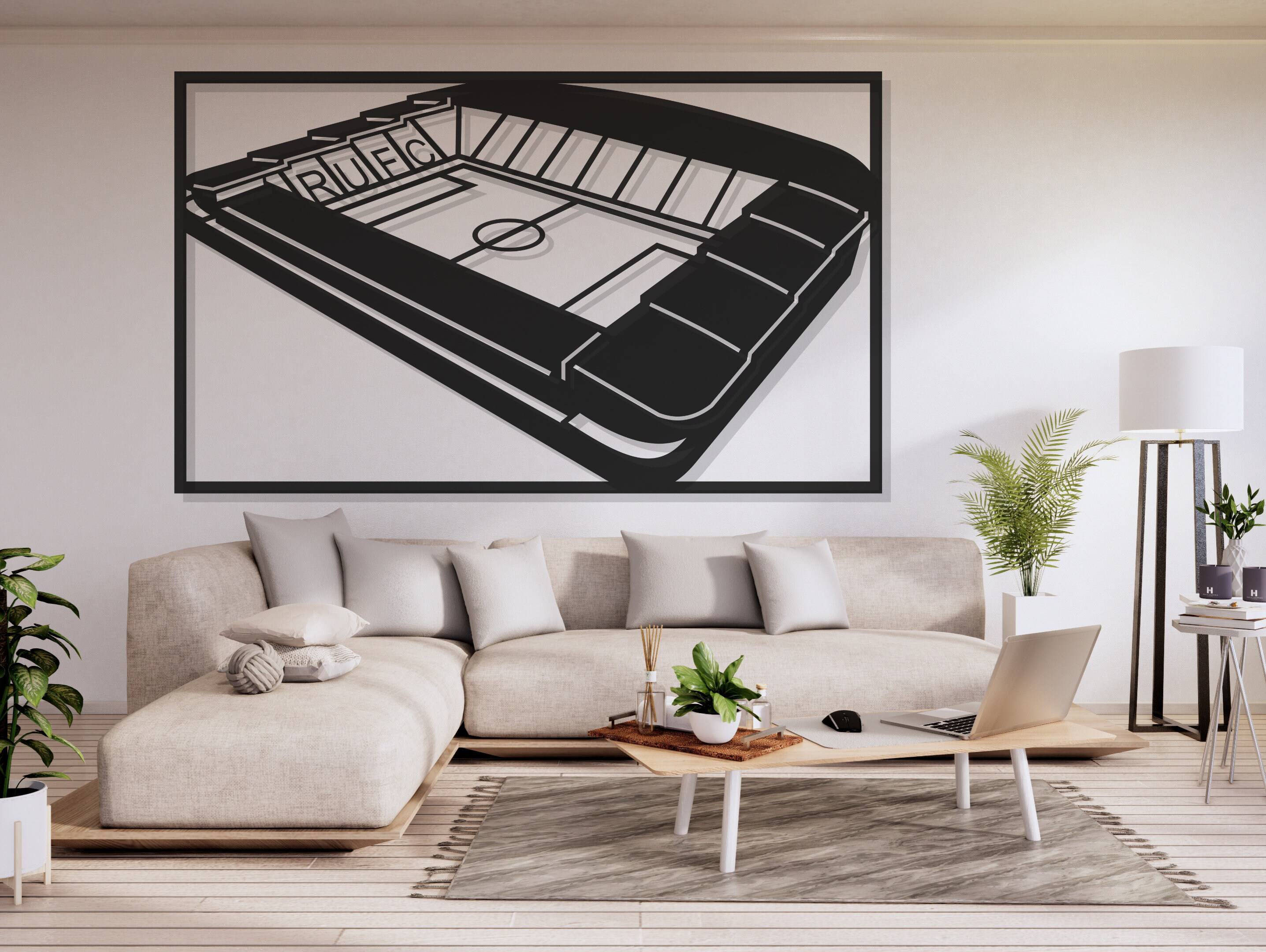 Rotherham Football Stadium SVG Files Stadium Laser Cut Files - Etsy