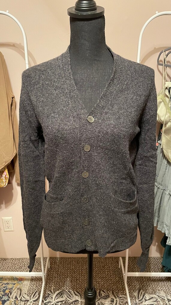 vintage shetland wool cardigan - Gem