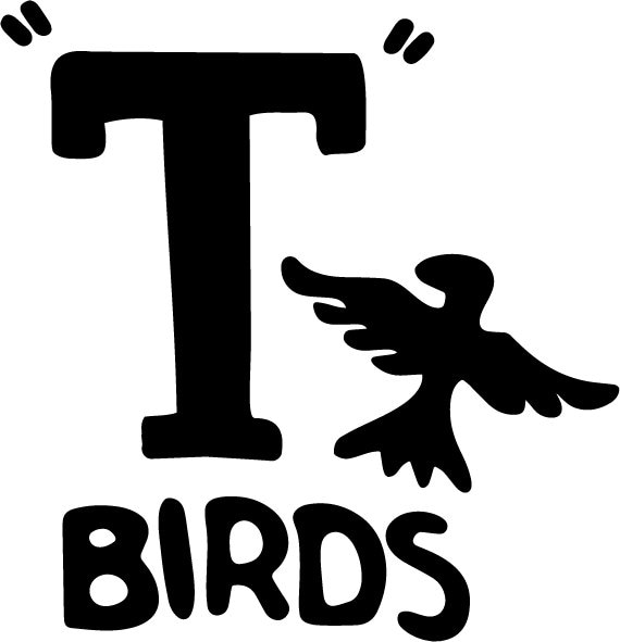 T Birds, Logo of the Band From the 1950s Movie Grease in Jpg Png and Svg - Etsy
