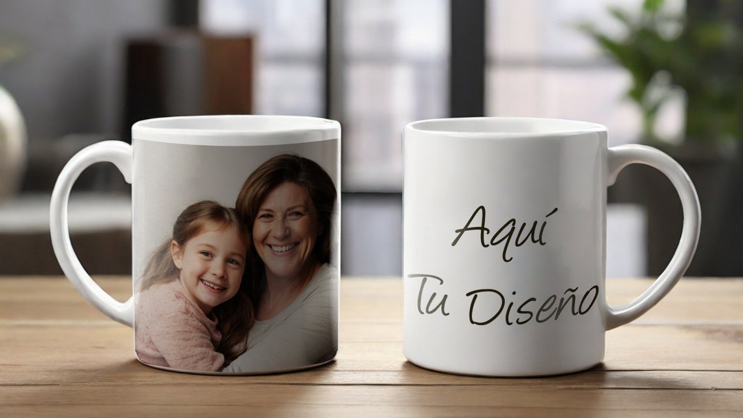 11oz Mug Mockup / Two Mug Mockup / White Mug Mockup / Both Sides Mug ...