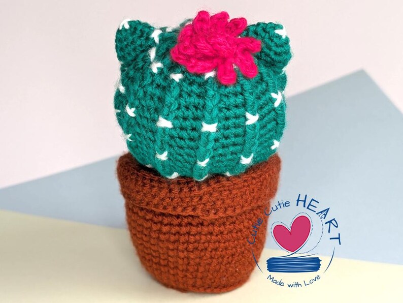Amigurumi Cat-tus Crochet Pattern - Instant PDF Download - Cute Cactus ...