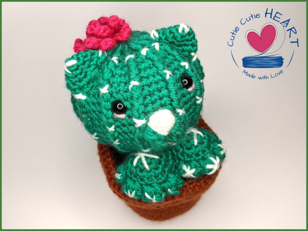 Amigurumi Cat-tus Crochet Pattern - Etsy