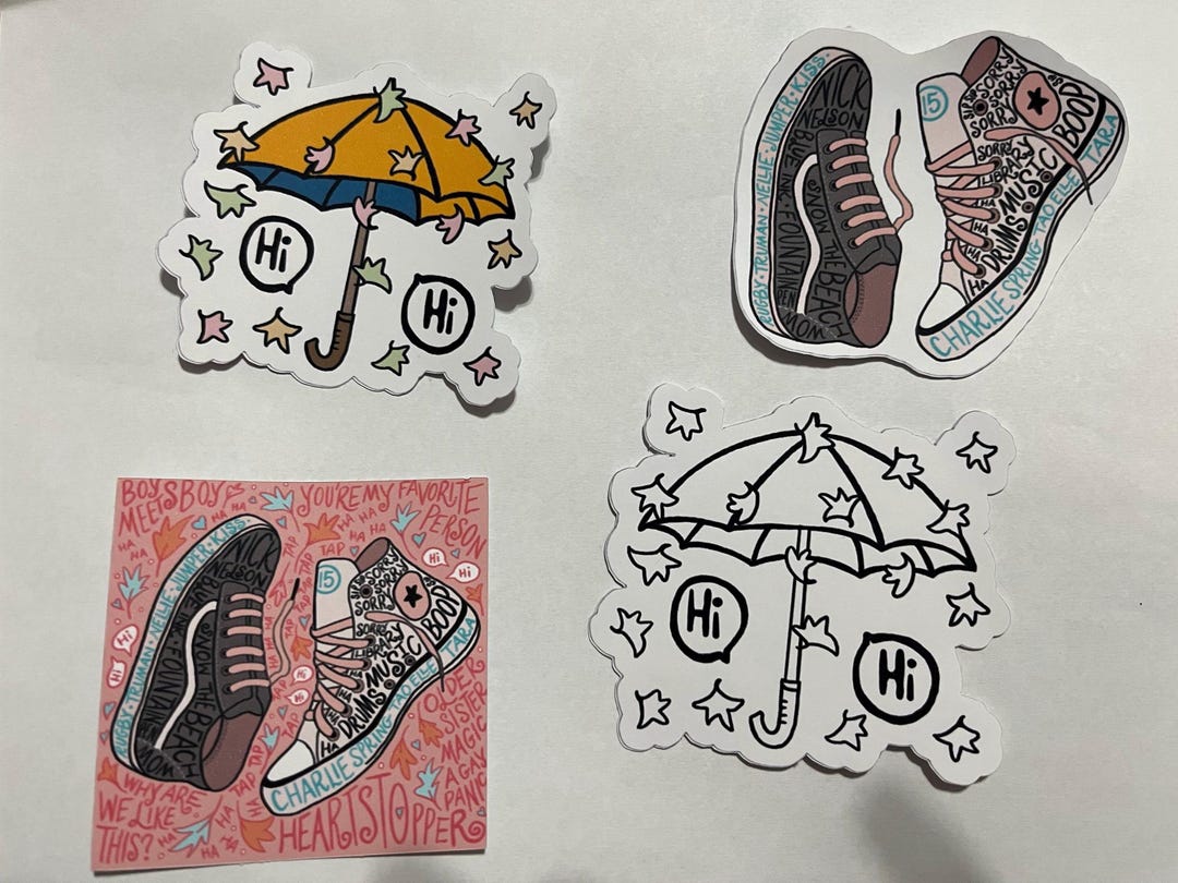 Heartstopper Sticker Pack - Etsy