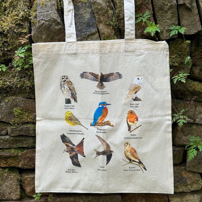 Bird Tote Bag - Etsy