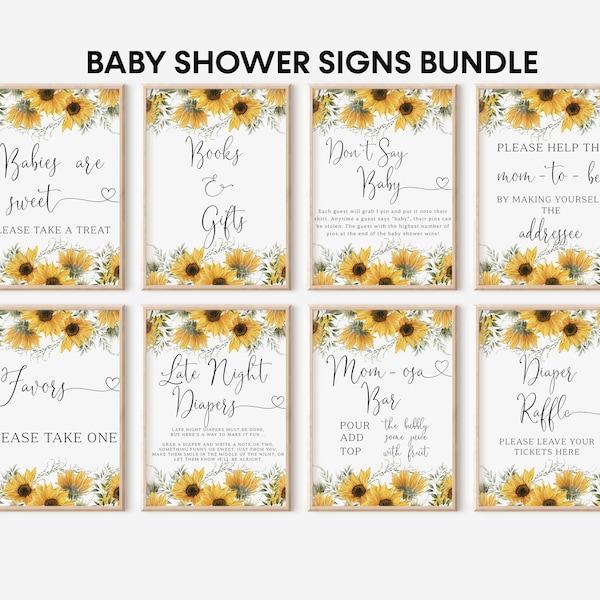 Sunflower Signs - Etsy