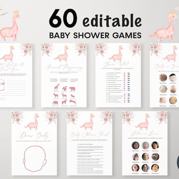 Dinosaur Baby Shower - Etsy