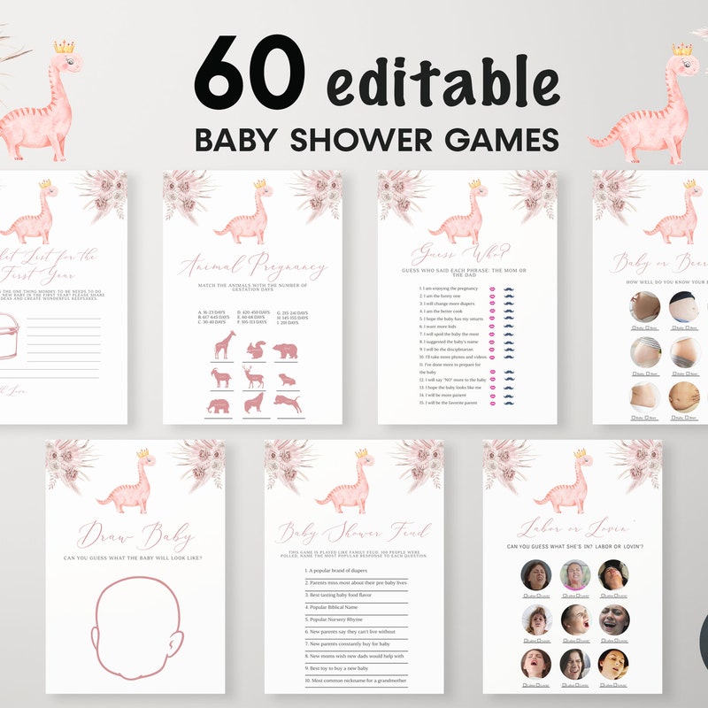 Dinosaur Baby Shower - Etsy