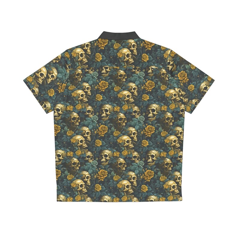 Skull Button up | Premium Shirt | Fall Collection - Etsy