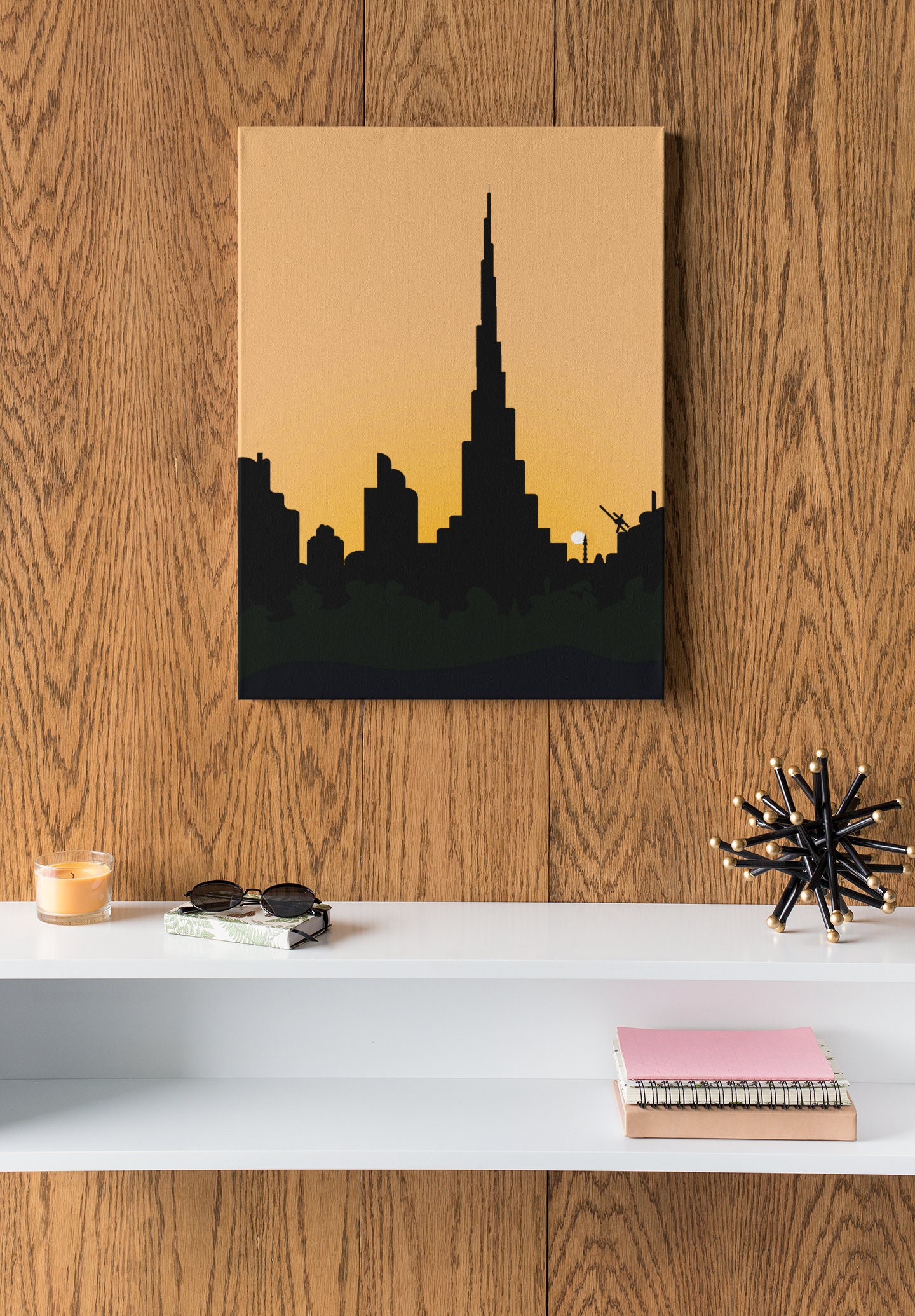 Minimalist Printable Cityscape Portrait, Art Poster, Wall Prints ...