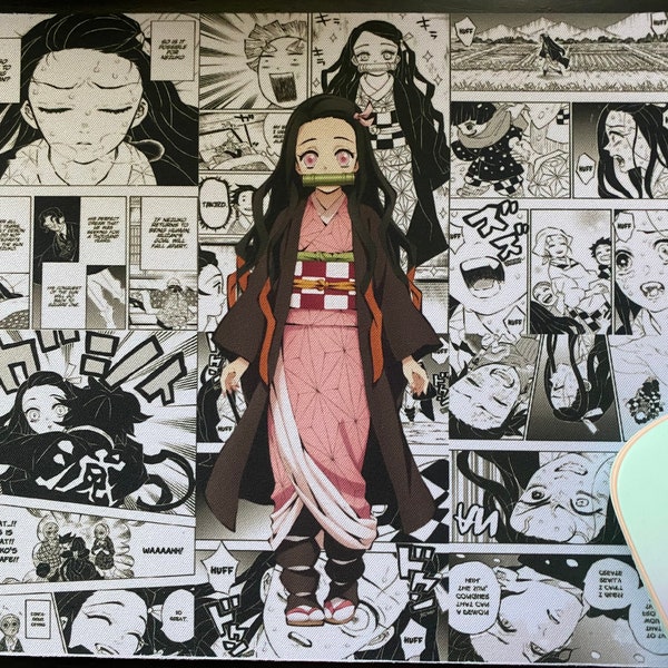Anime Mouse Pad Girl Etsy