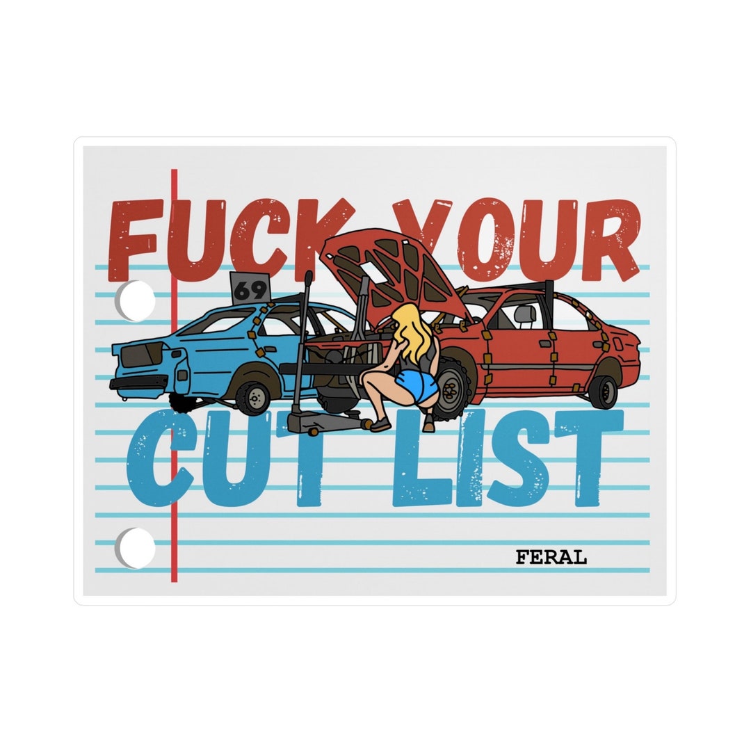 Cut List Decal - Etsy