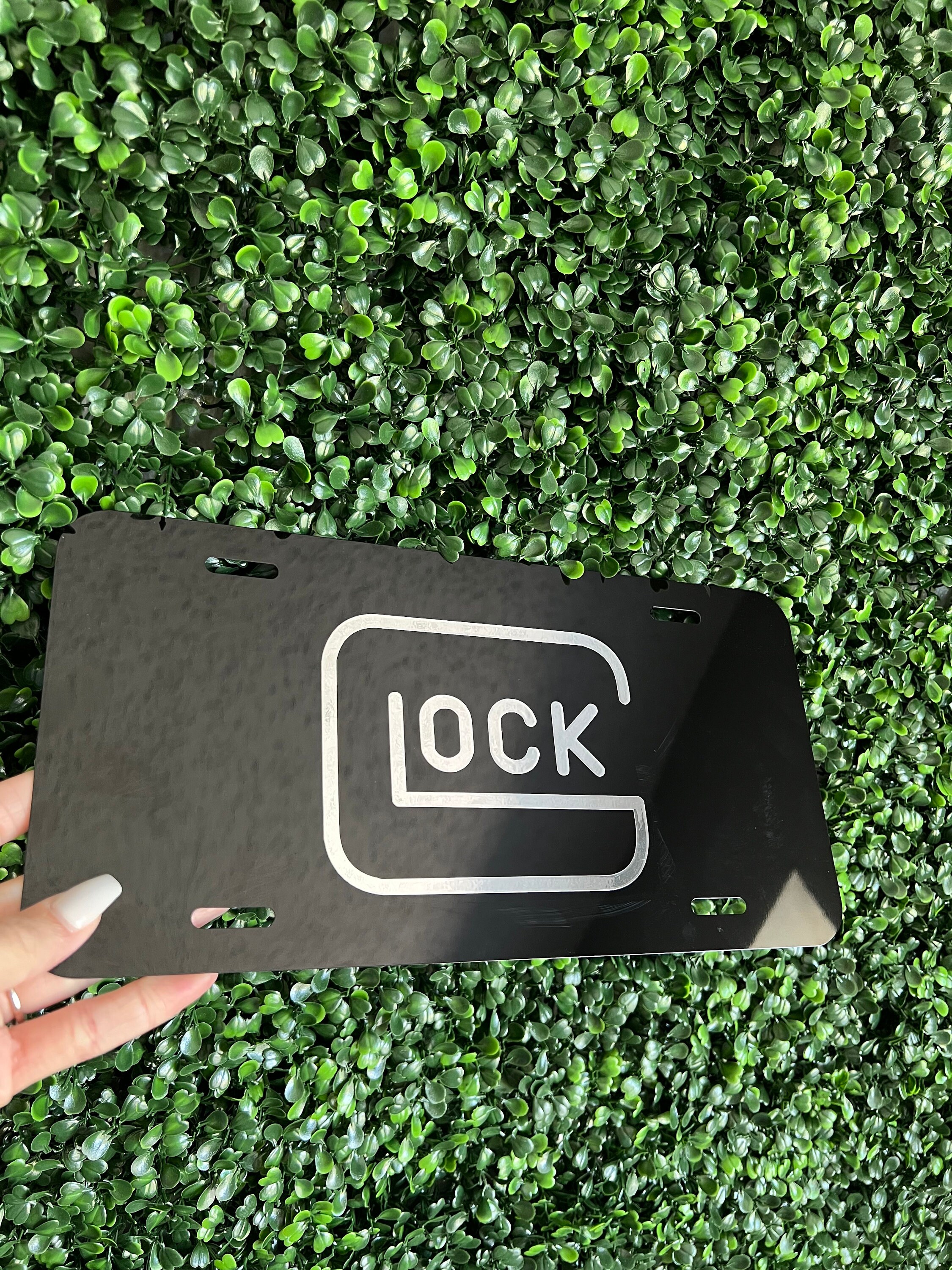 Glock Logo License Plate - Etsy