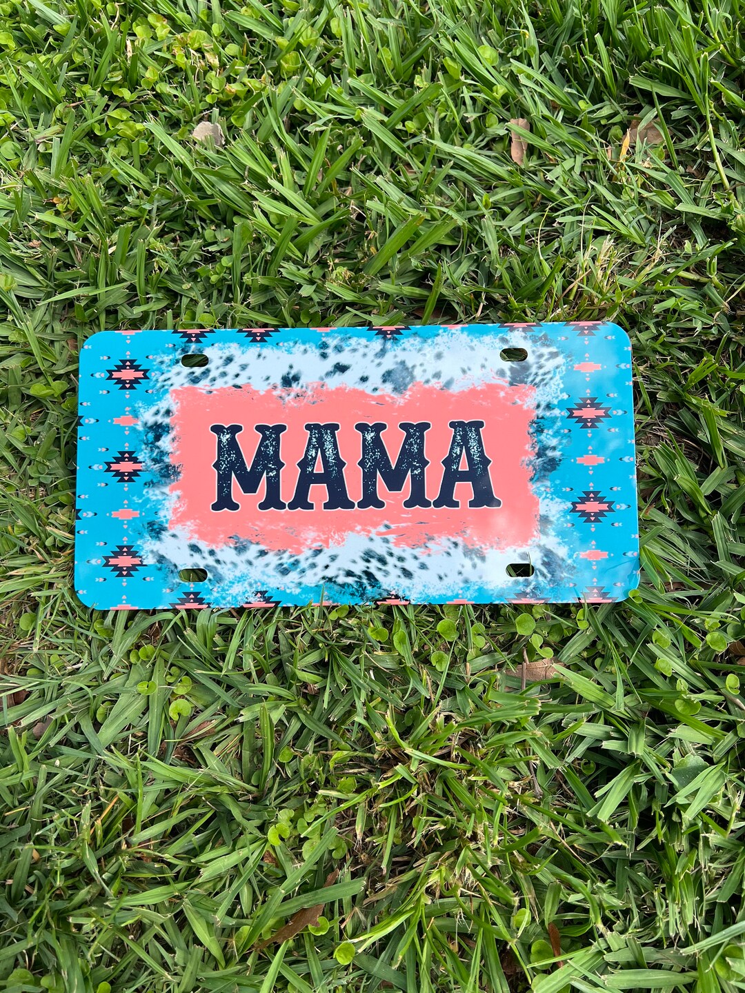 Mama License Plate Mama Western - Etsy