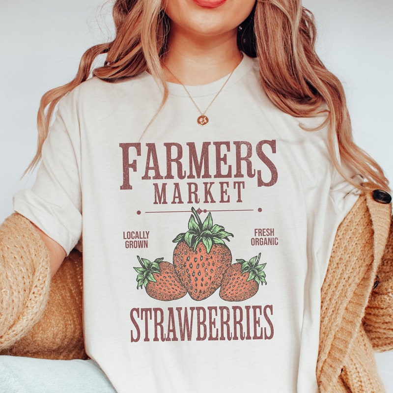 Strawberry Shirt - Etsy