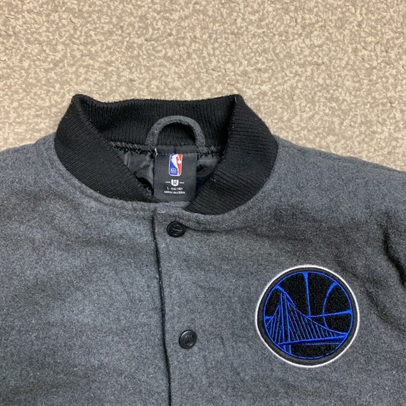 NBA Varsity Jacket Letterman Golden State Warriors Ba… - Gem