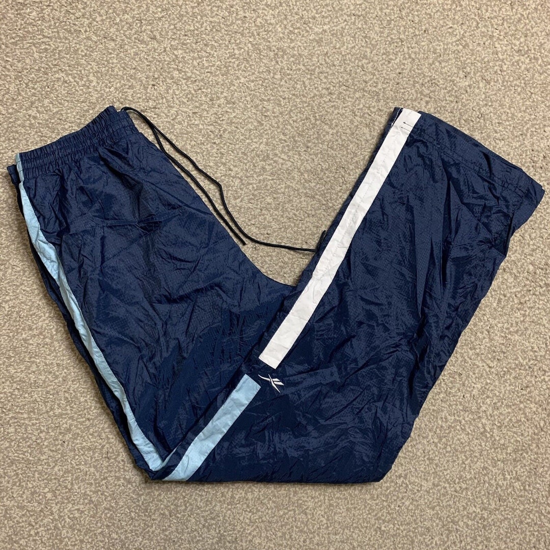 Reebok Tracksuit Bottoms Track Pants Vintage Joggers Jogging Retro 90s ...