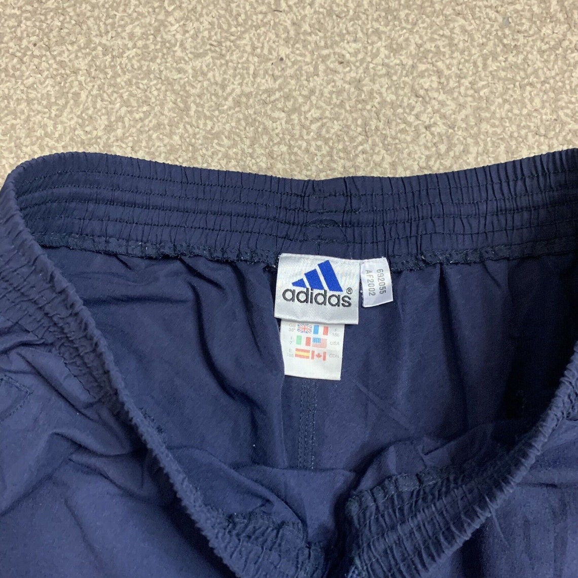 Adidas Tracksuit Bottoms Track Pants Joggers Jogging Vintage Retro 90s ...