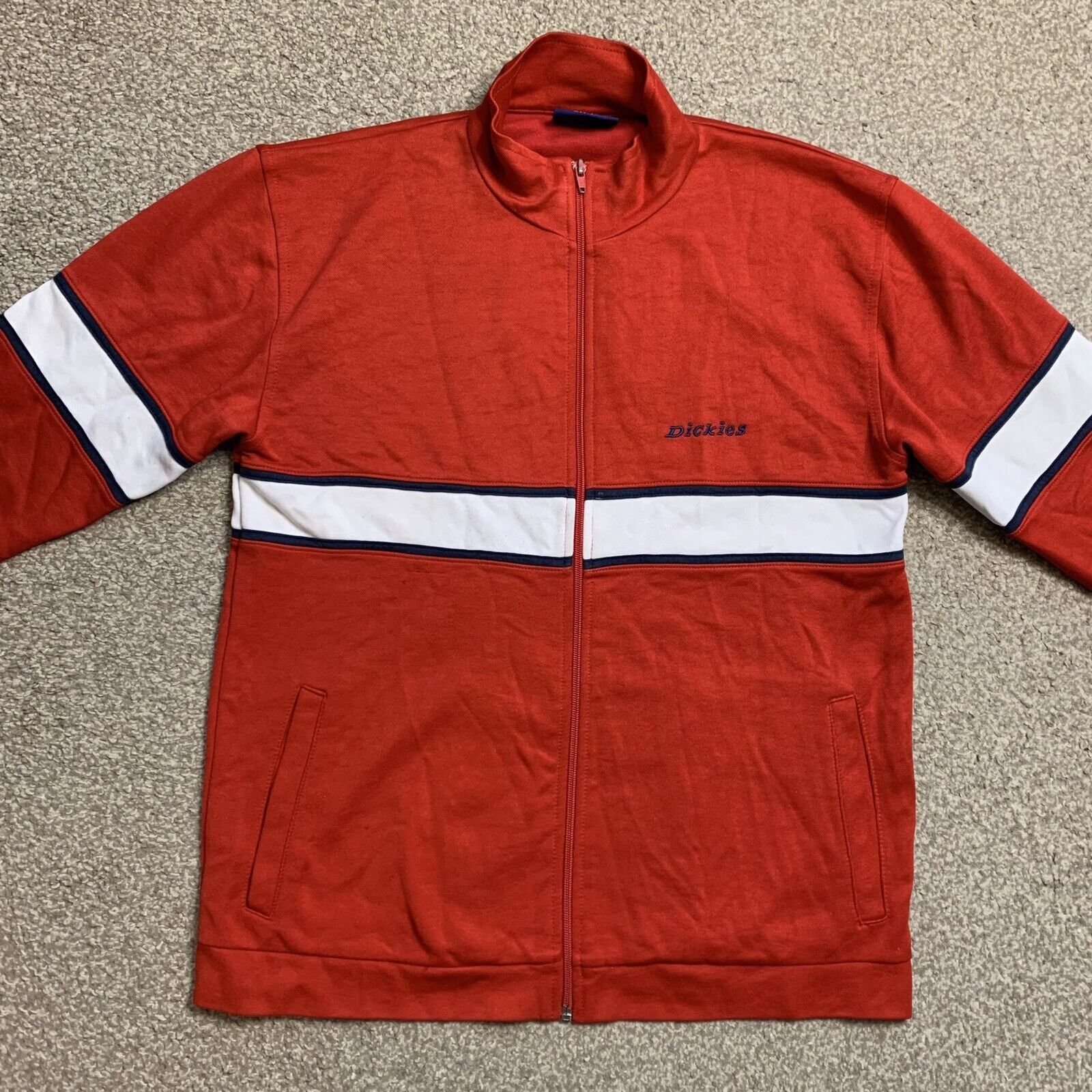 Dickies Tracksuit Top Track Jacket Vintage Full Zip Workwear Retro M - Etsy
