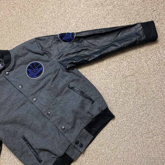 NBA Varsity Jacket Letterman Golden State Warriors Ba… - Gem