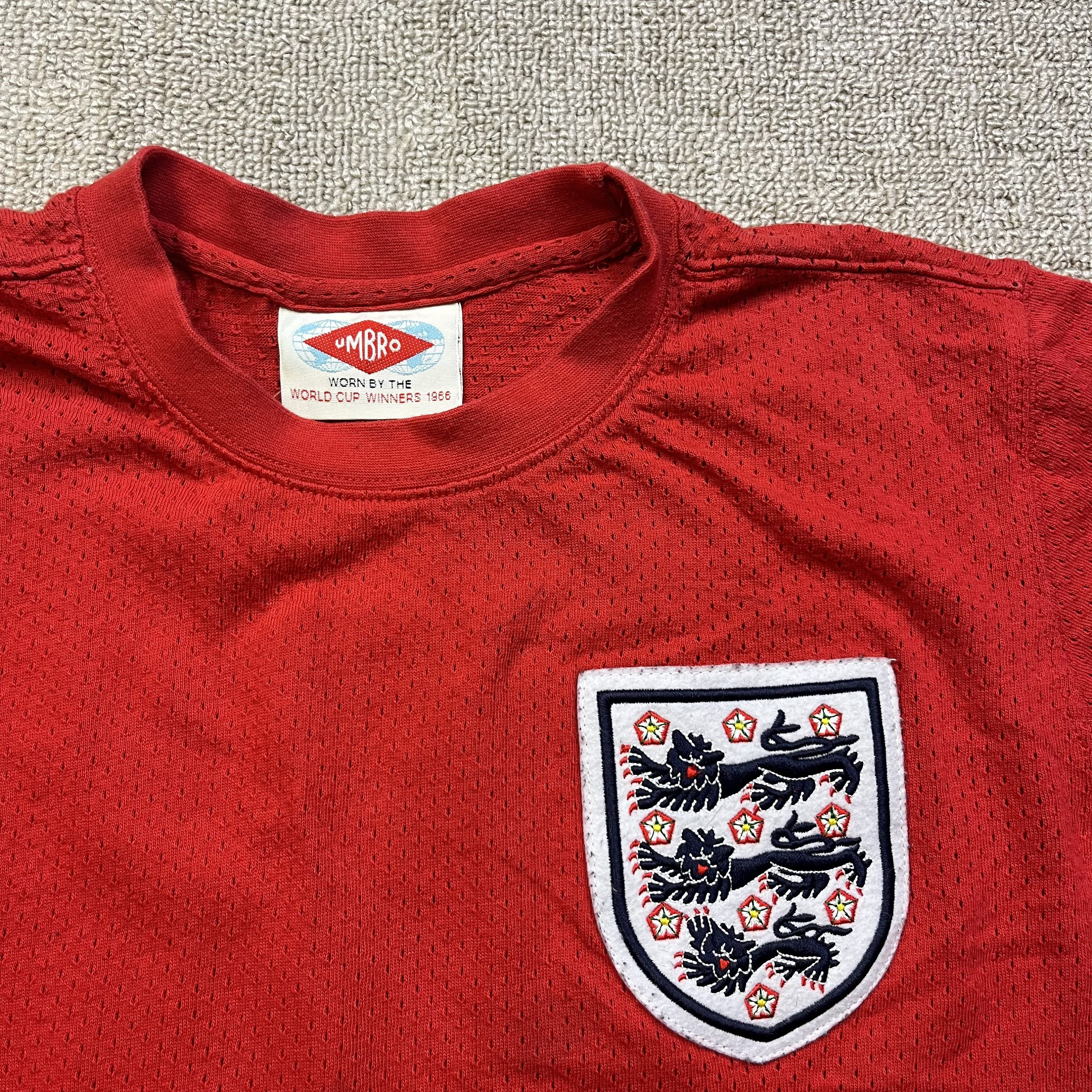 England Football Shirt Jersey World Cup 1966 Vintage Bobby Moore Number ...