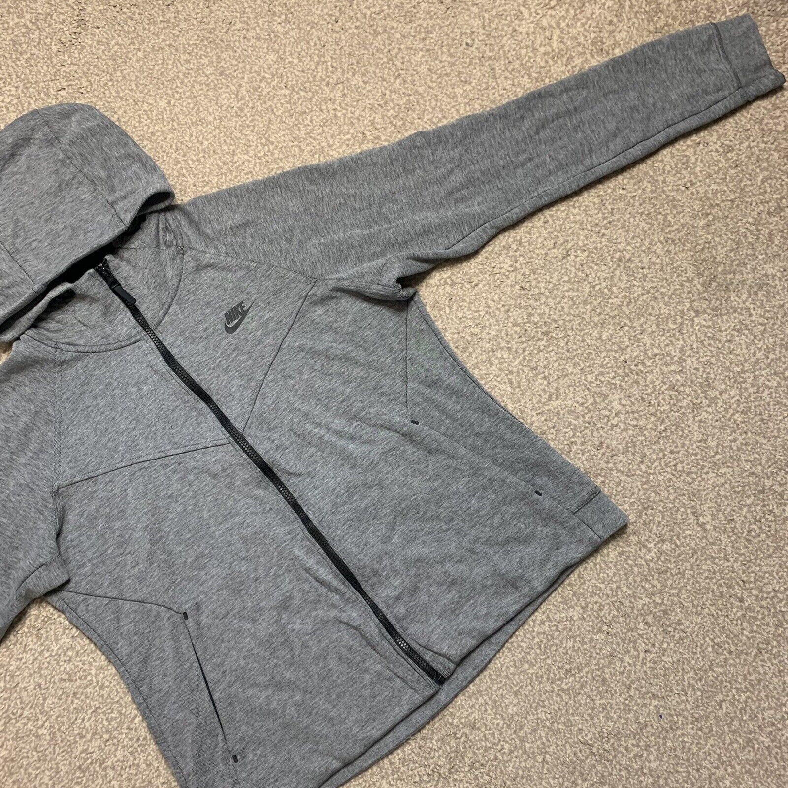 Nike Tech Fleece Hoodie Jumper Sweatshirt Full Zip Tracksuit Top Jacket ...