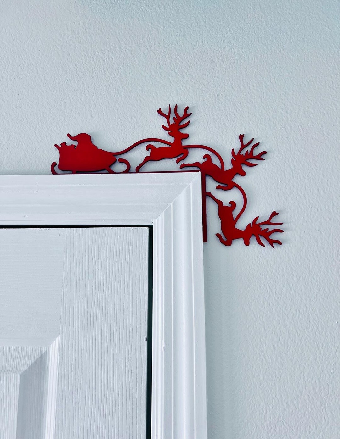 Christmas Door Corner Sign, Door Corner Sign, Christmas Door Sign ...