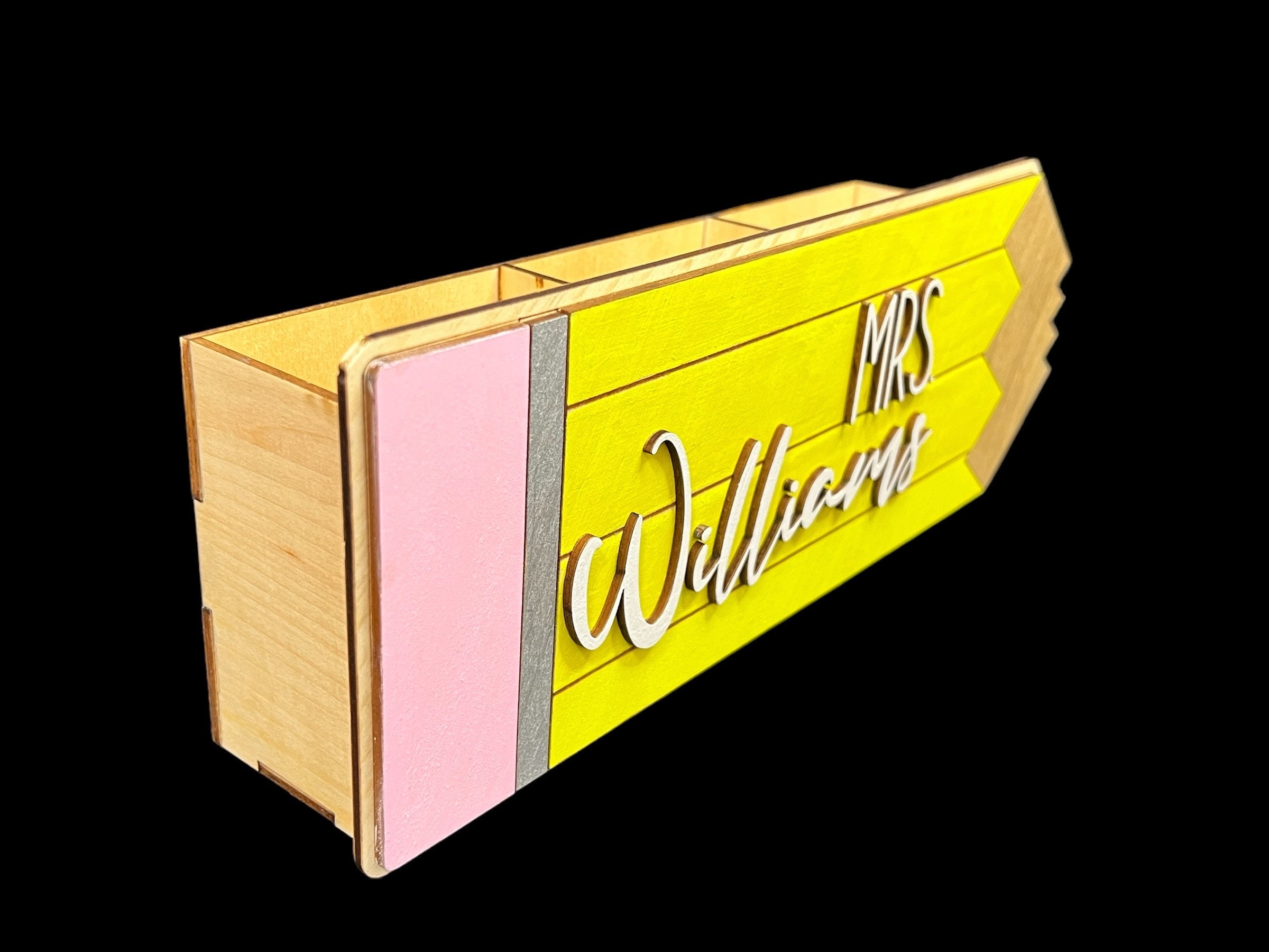 Personalized Teacher Desk Caddy, Desk Caddy, Personalized Teacher Gift ...