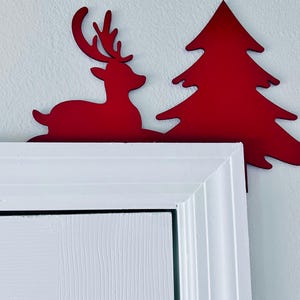 Christmas Door Corner Sign, Door Corner Sign, Christmas Door Sign ...