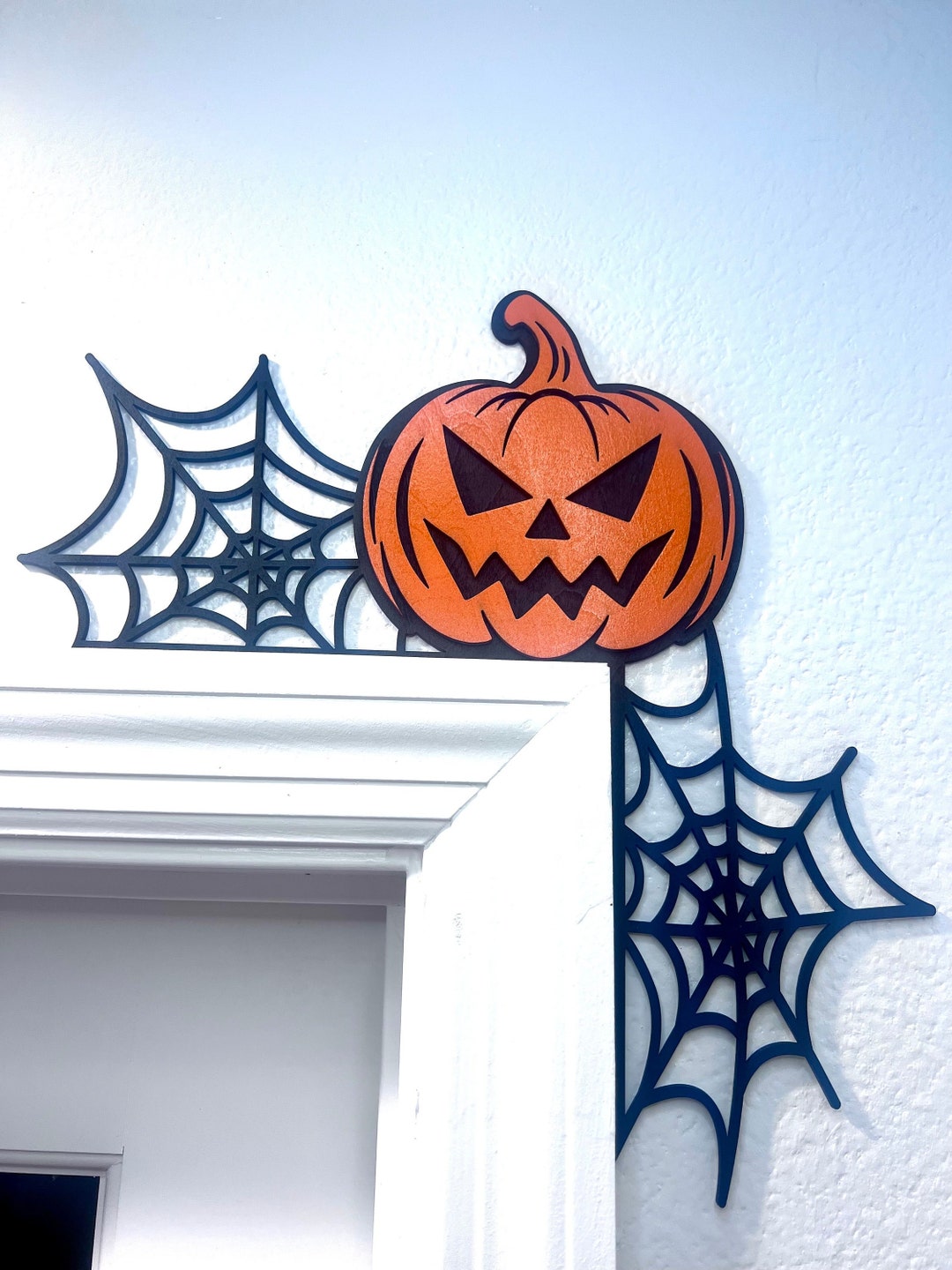Halloween Door Corner Sign, Door Corner Sign, Halloween Door Sign ...
