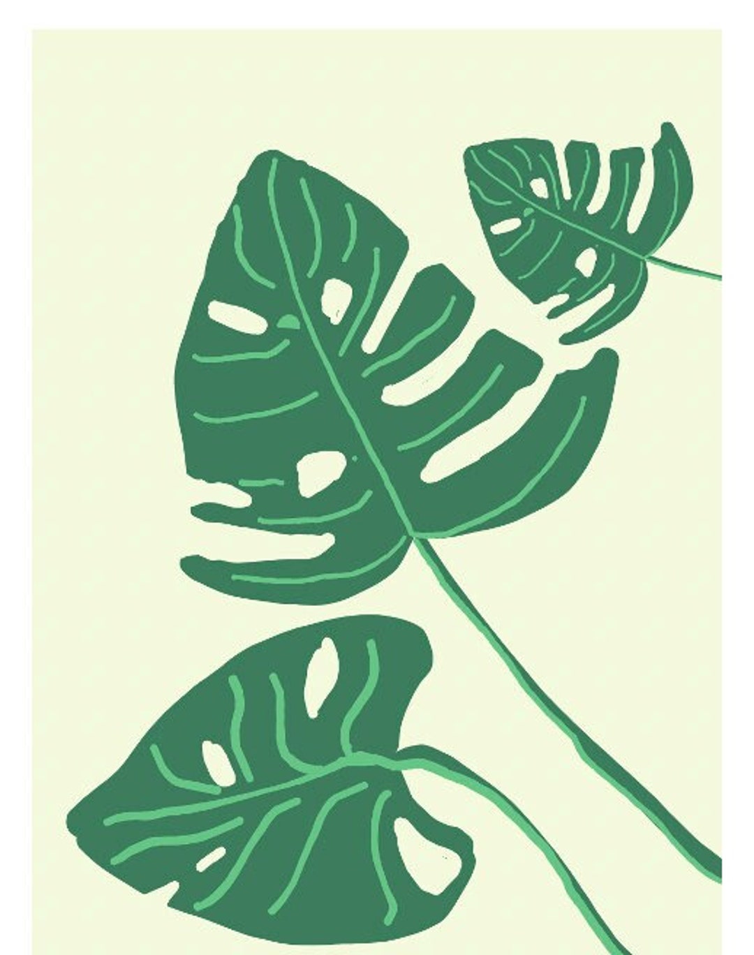 Plant Print Phone Wallpaper Digital Download - Etsy
